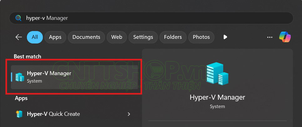 Hướng dẫn cài đặt Hyper-V trên Windows 10/11